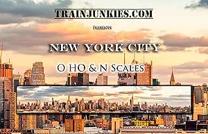 Amazon.com: Train Junkies New York City Model Railroad Backdrop (HO ...