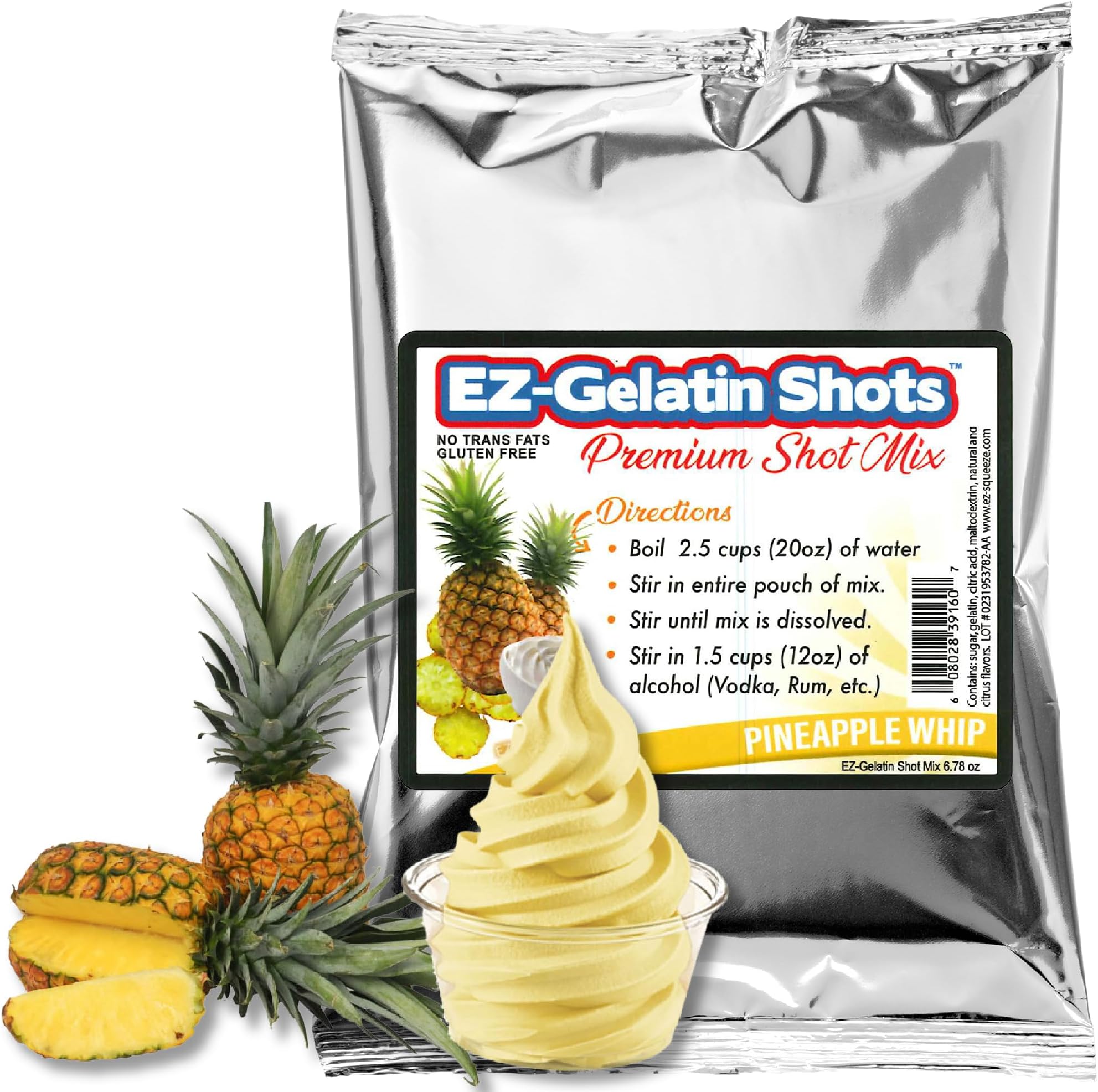 Amazon.com : Instant Gelatin - 2 Lb Tub (Blueberry) : Gelatin Dessert ...