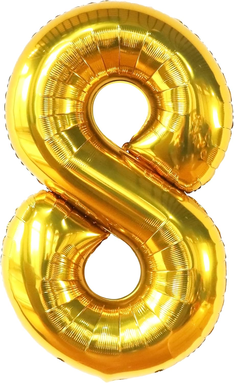Amazon.com: KatchOn, Gold Number 8 Balloon - Huge, 50 Inch | Golden 8 ...