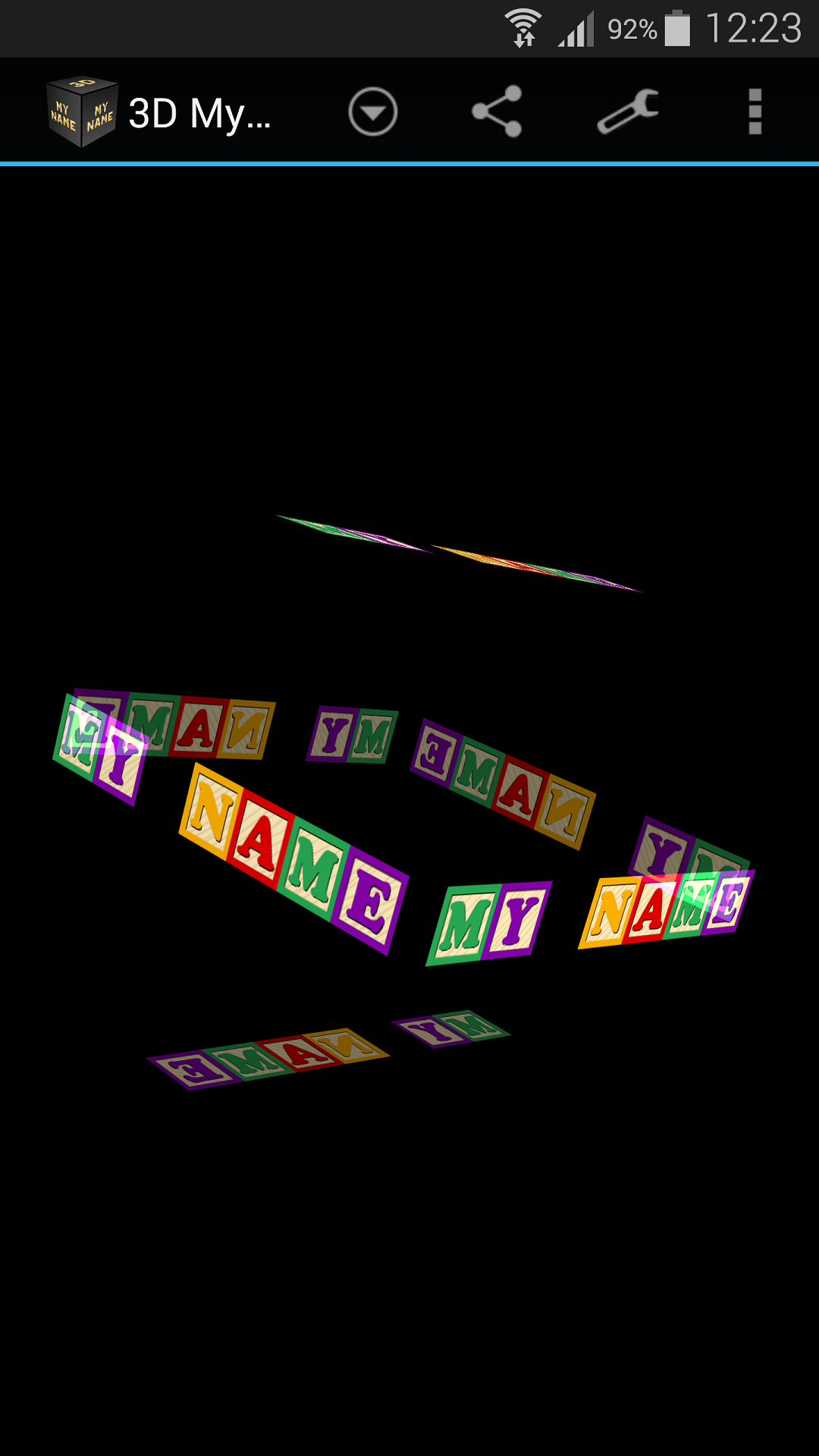 3D My Name Live Wallpaper - App on the Amazon Appstore