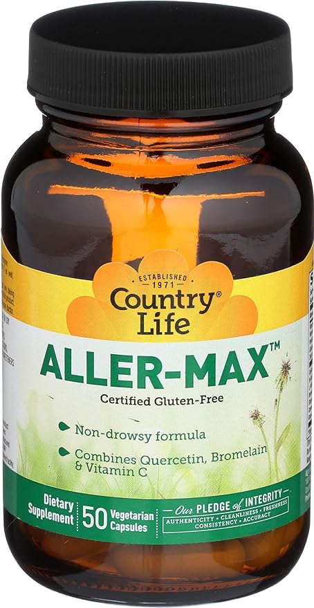 Amazon.com: Country Life, Biochem Aller-Max, 50 Veg Capsules : Health ...