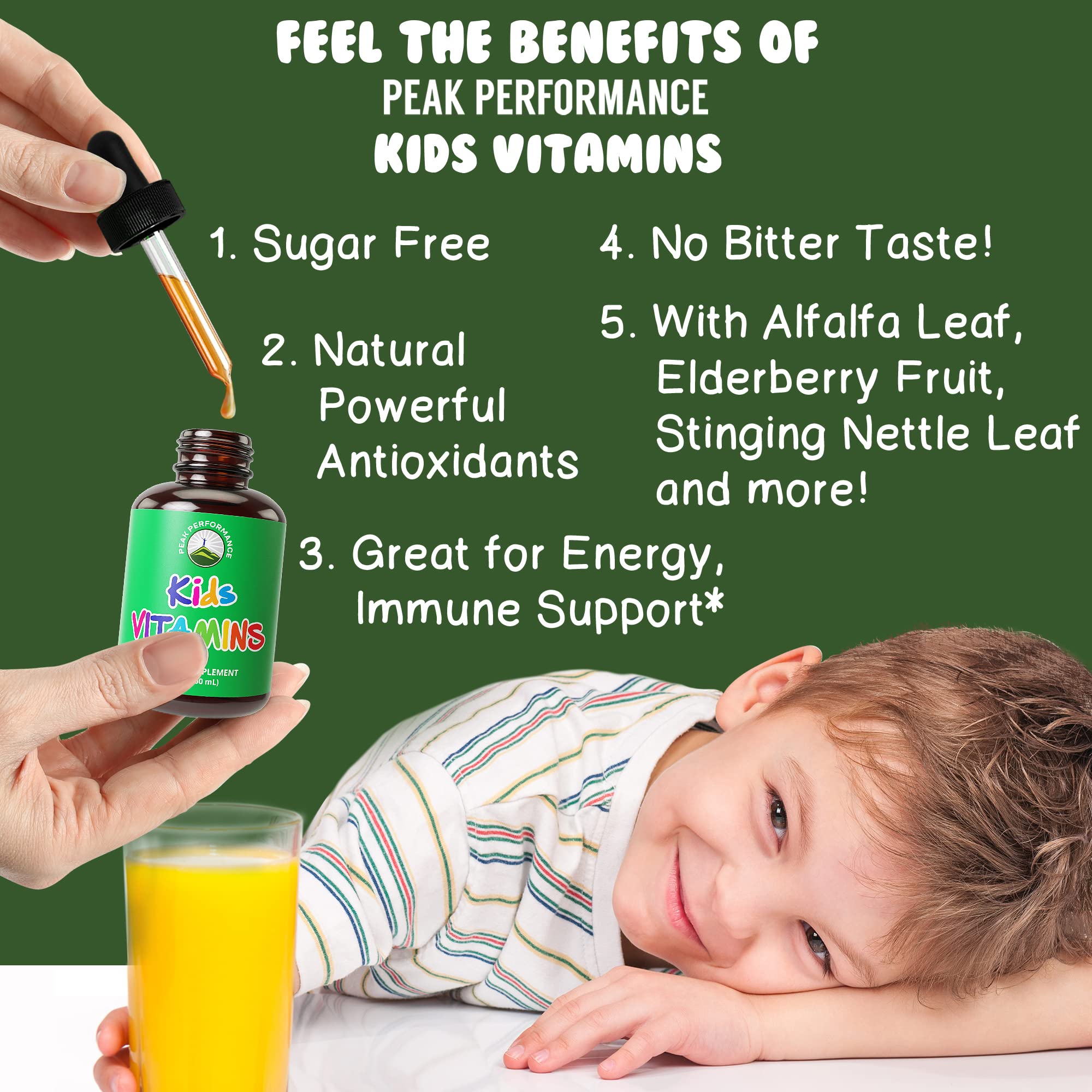 Snapklik.com : Kids Vitamins From Herbs Liquid Kids Herbal Multivitamin ...