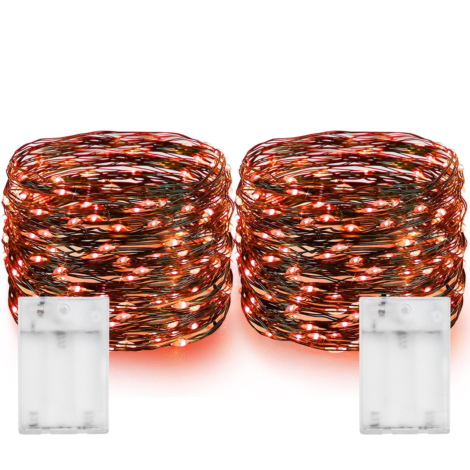 Dazzle Bright Fairy String Lights, Total 40FT 120LED Copper Wire ...