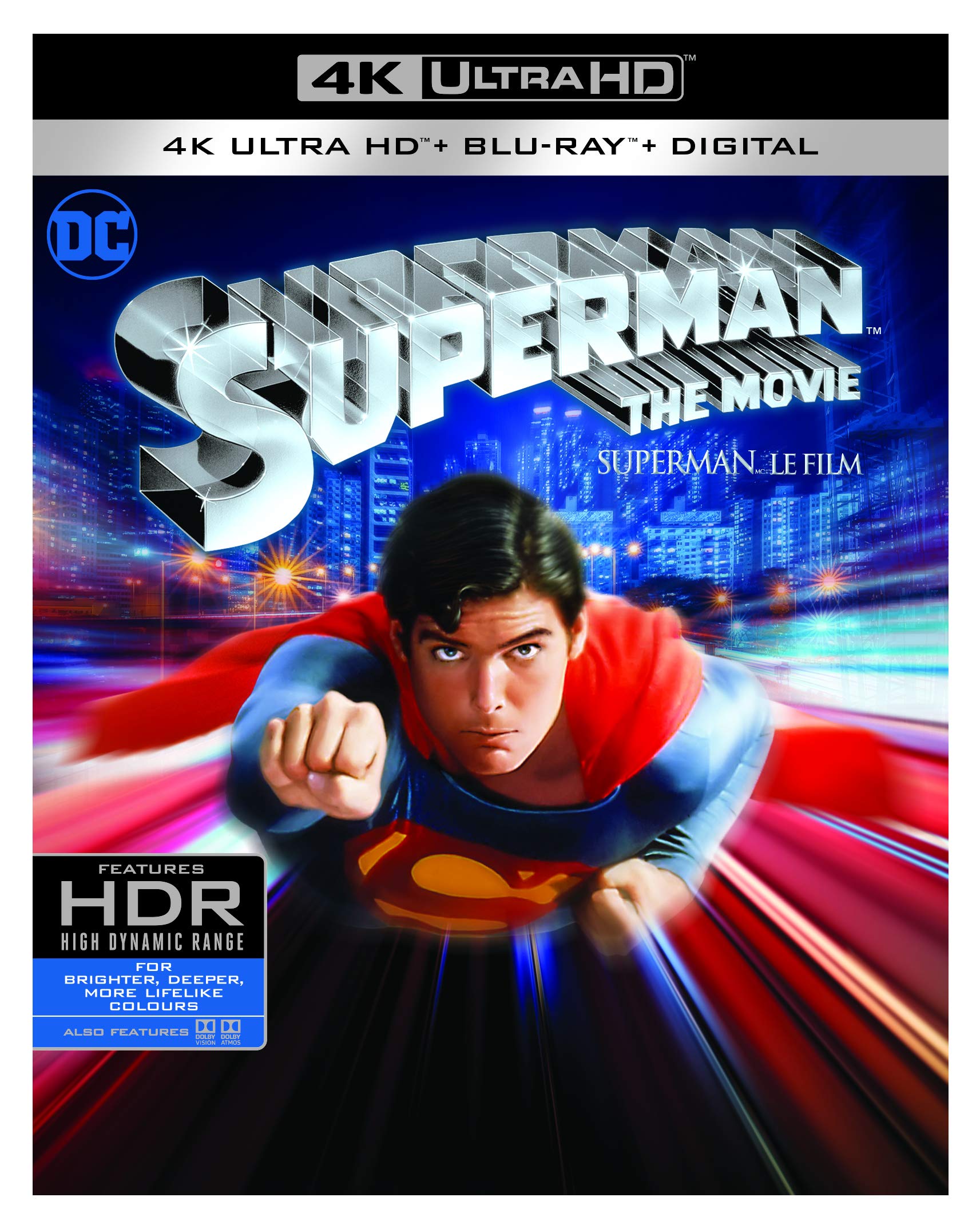 Superman: The Movie (1978) (BIL/4K Ultra HD) [Blu-ray]: Amazon.ca ...