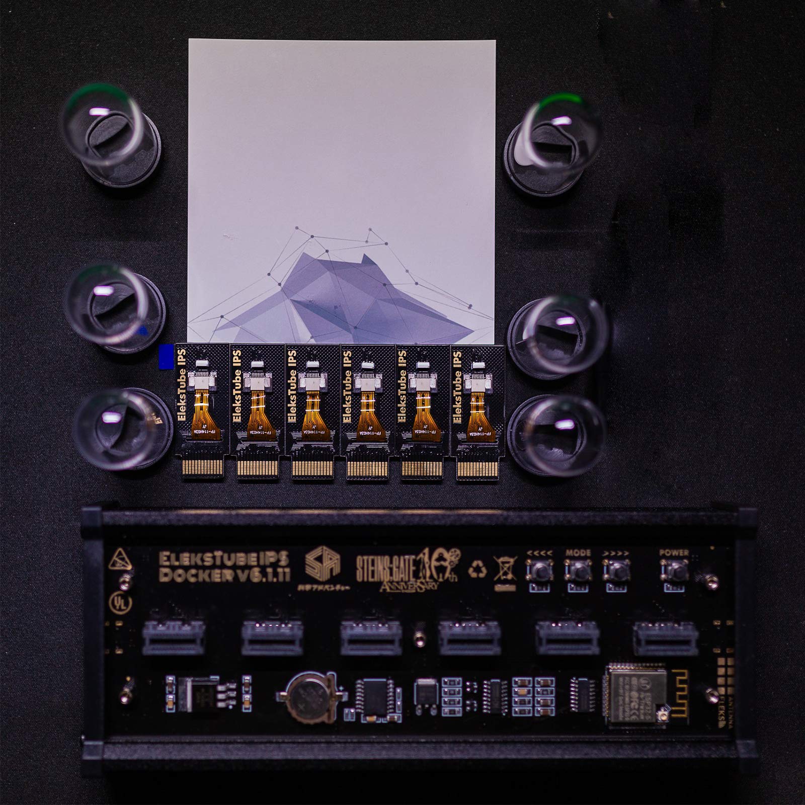 LED Nixie Watch, Digital Tube Clock, Nixie Tube Watch, Multiple ...