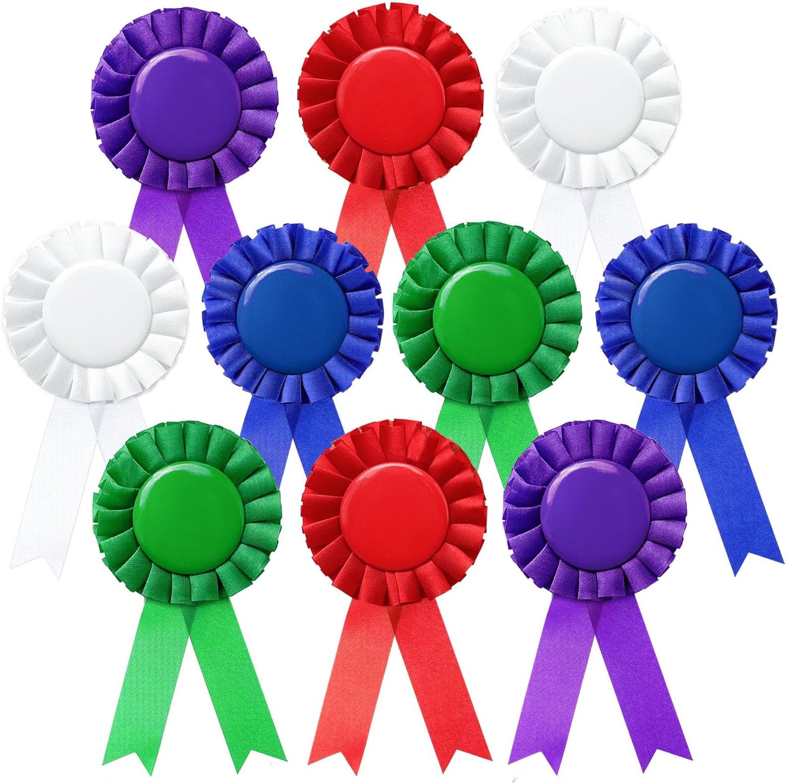 Amazon.com : 10 PCS Blank Award Ribbons, 1st Place Ribbon Winner ...