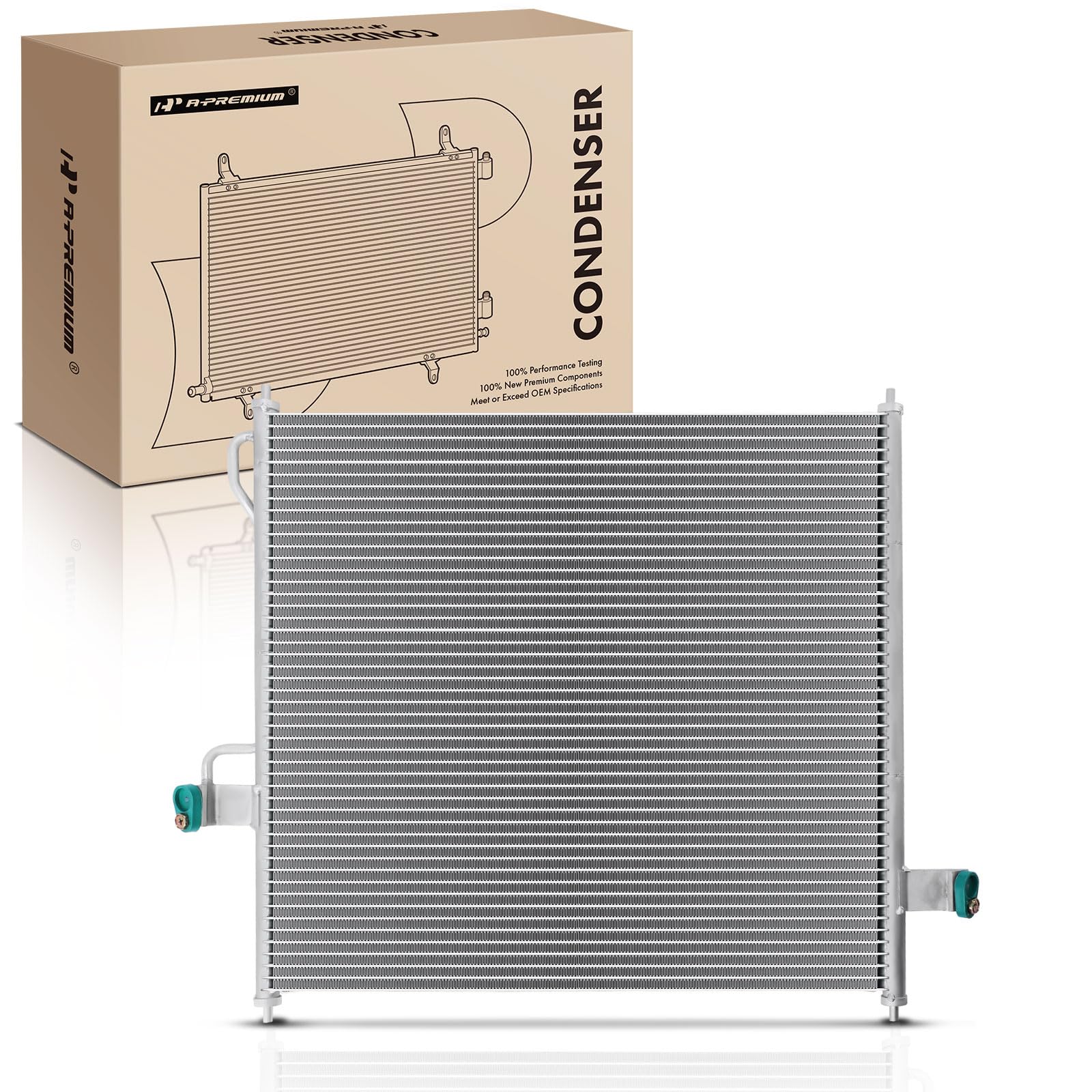 Amazon.com: A-Premium Air Conditioning A/C Condenser Compatible with ...