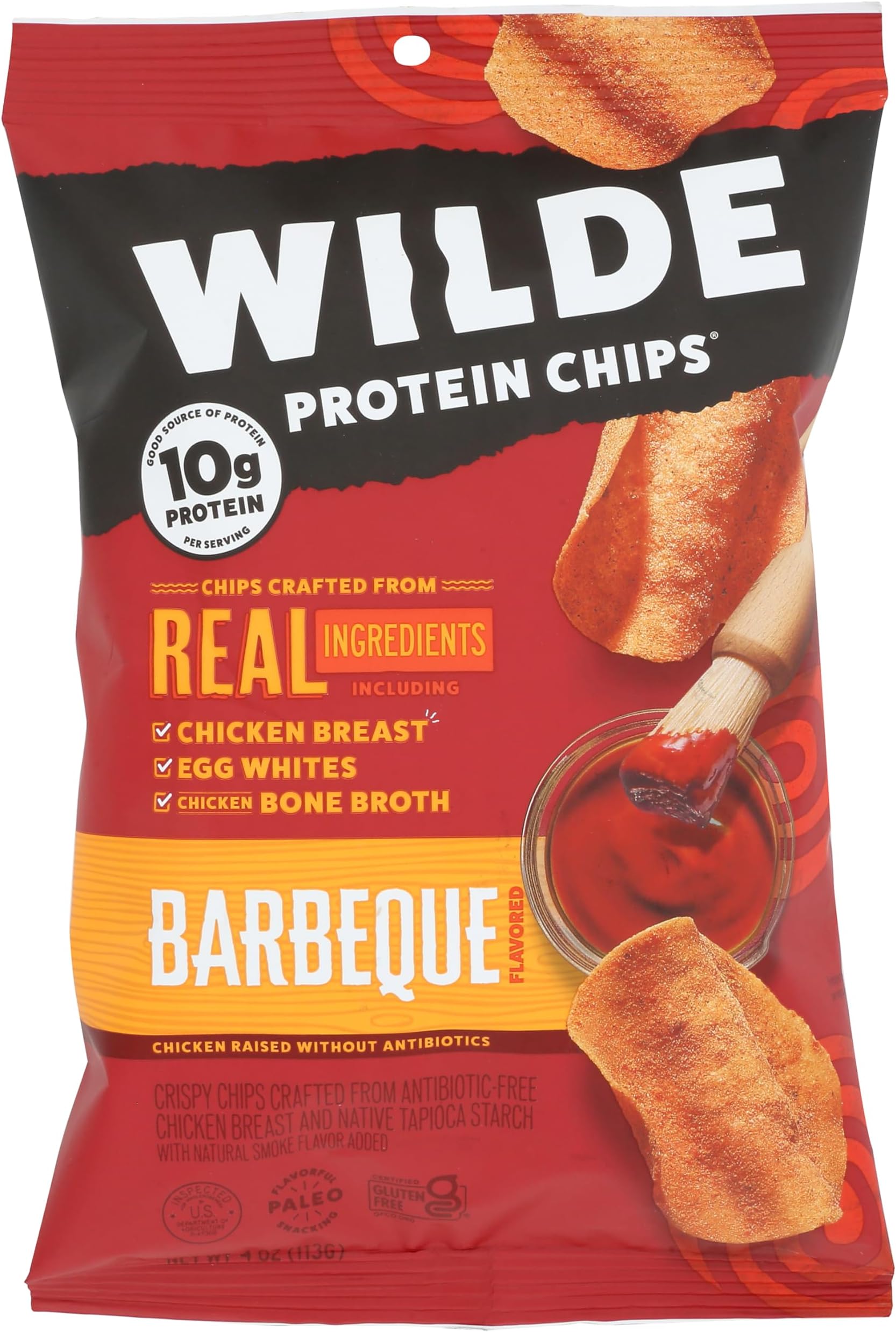 Amazon.com: WILDE Buffalo Protein Chips, Thin and Crispy, High Protein ...