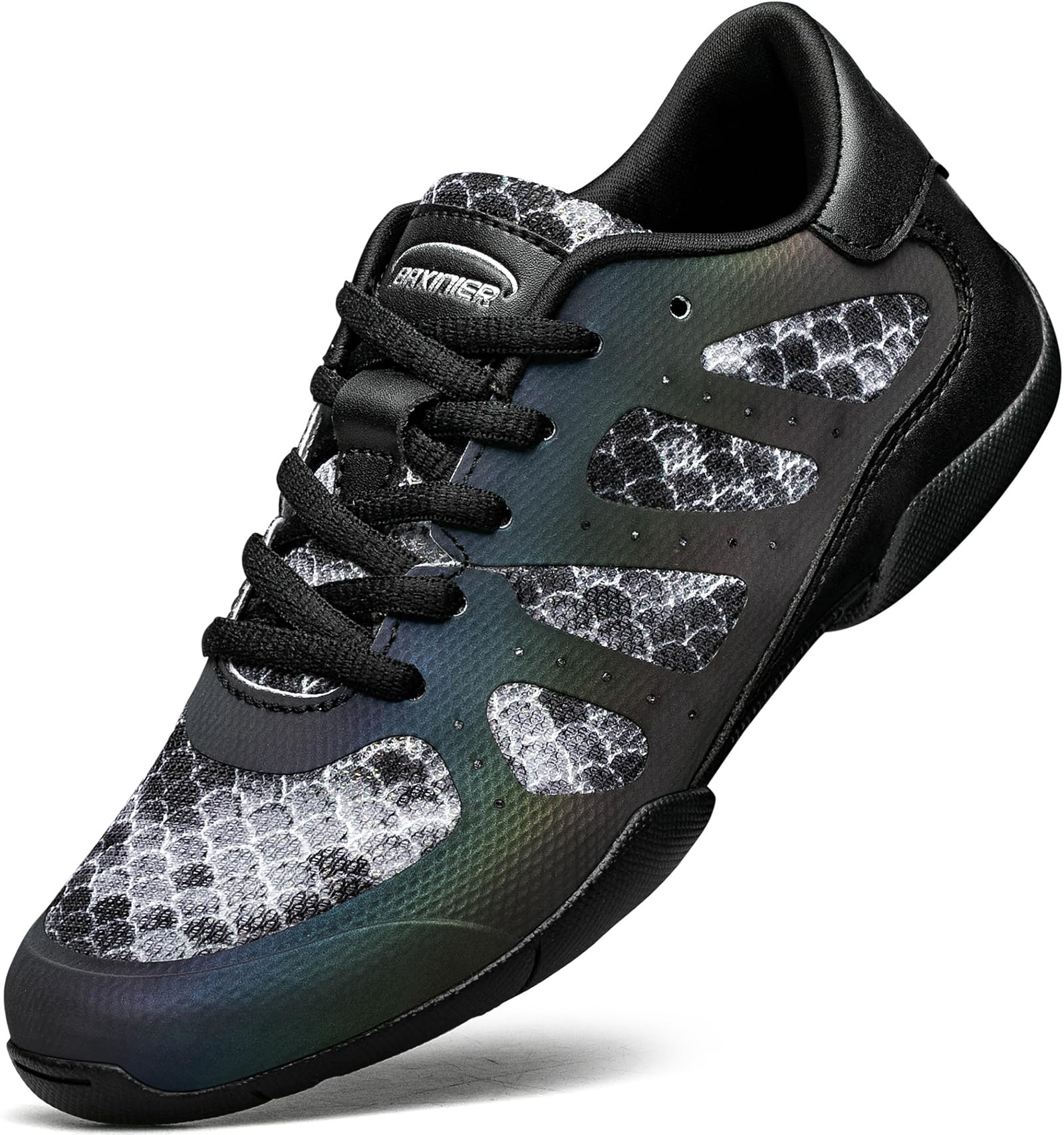Snapklik.com : BAXINIER Girls Cheer Shoes Black Cheerleading Dance ...