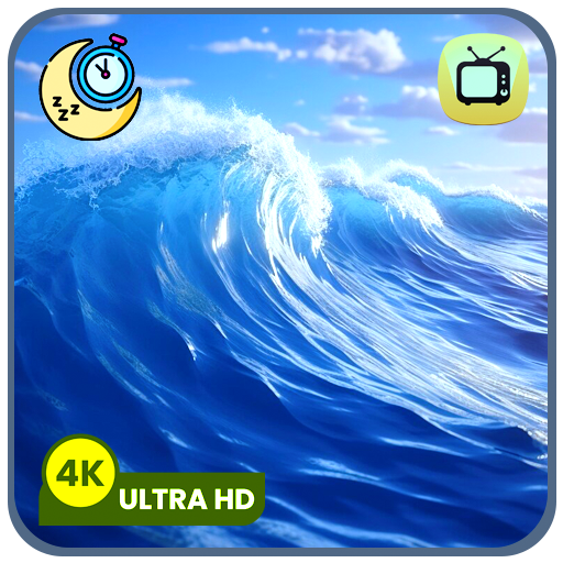 Ocean Wave Serenity Screensaver – Soothing Beach Sounds for Relaxation ...