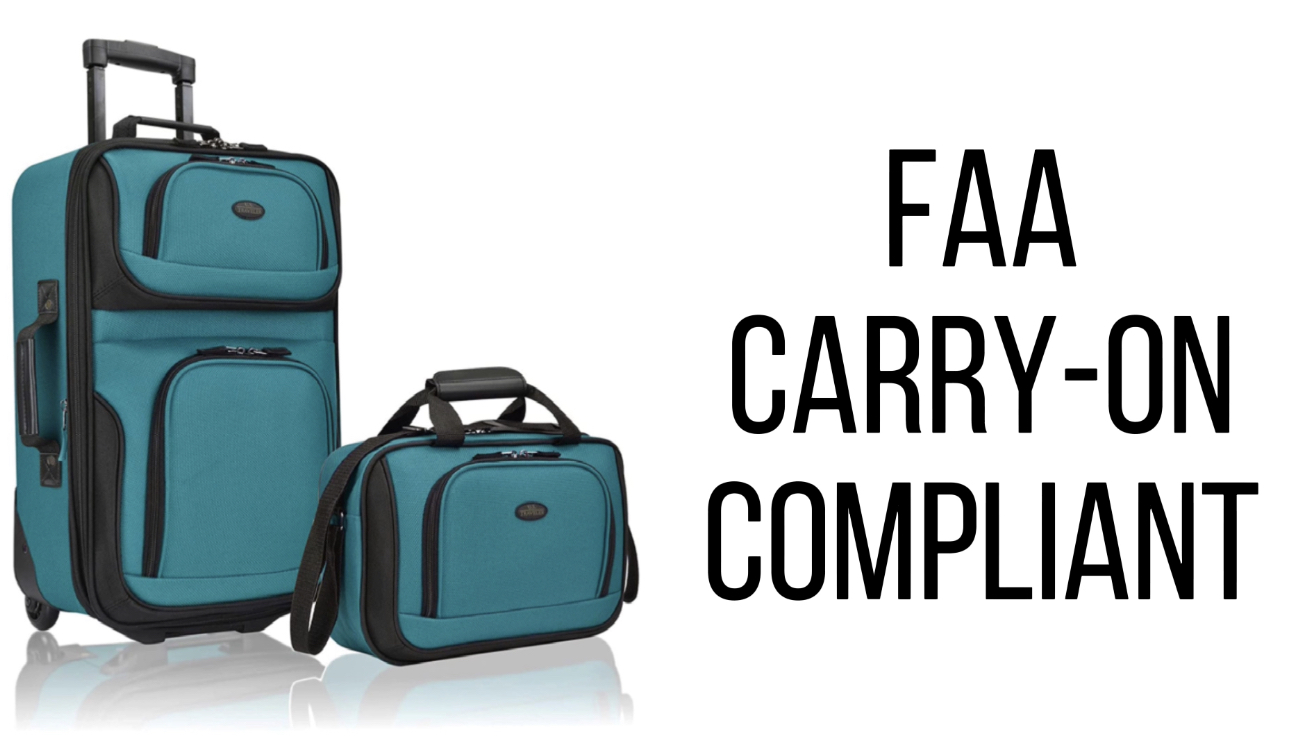 Watch U.S. Traveler Rio Rugged Fabric Carry-on Luggage Set on Amazon Live