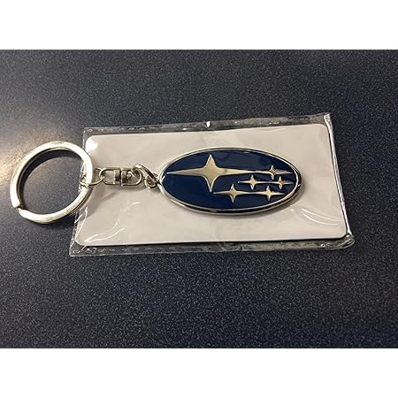 Amazon.com: Subaru Gear Official STI Spoiler Key Tag Keyring Key Chain ...