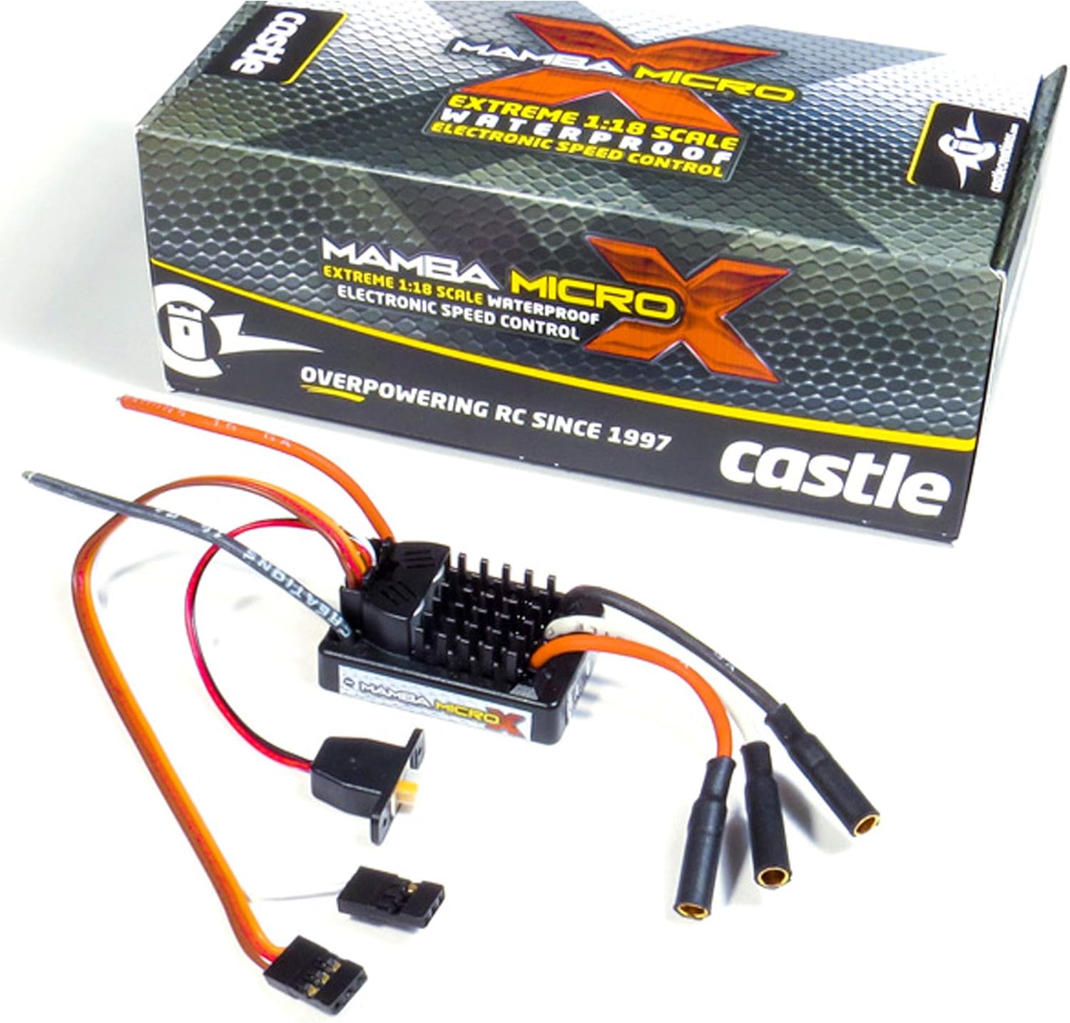Castle Creations 1/18 Mamba Micro X ESC, CSE010014700