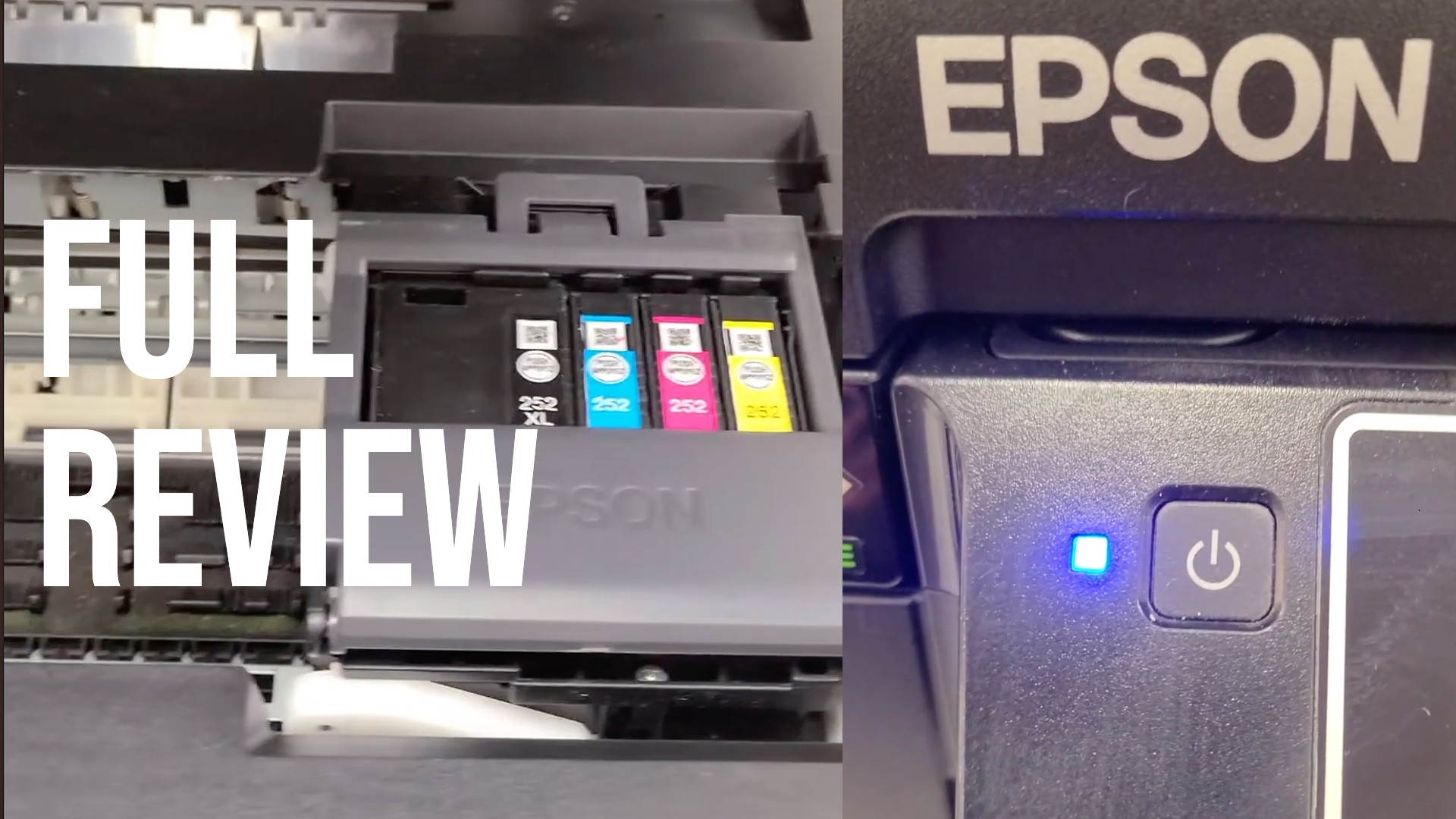 Watch Epson WorkForce WF-3620 All-in-One Printer - FULL REVIEW on ...
