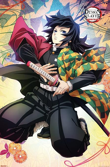 Amazon.com: Demon Slayer: Hashira Training - Giyu Wall Poster, 34L" x ...