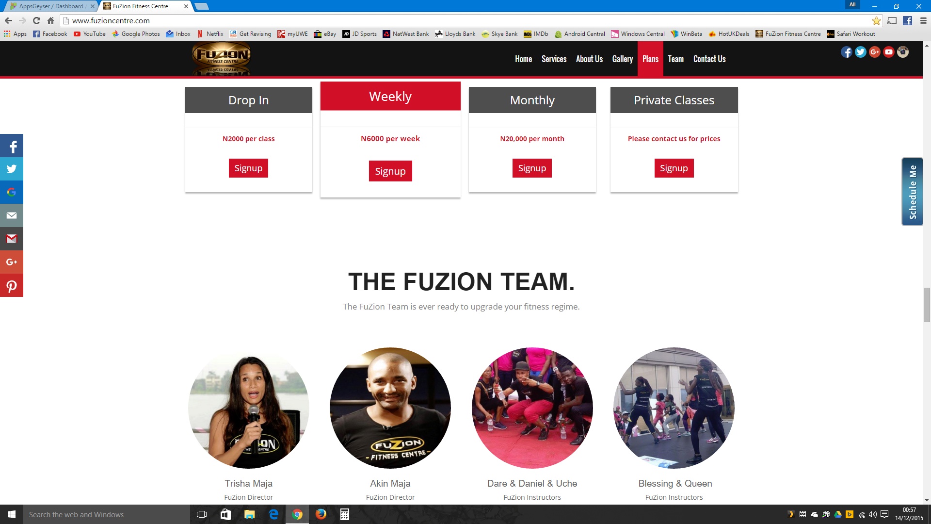 FuZion Fitness Centre - App on Amazon Appstore