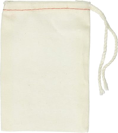Amazon.com: Cotton Drawstring Muslin Bags, 3" X 5" - Pack of 25: Home ...