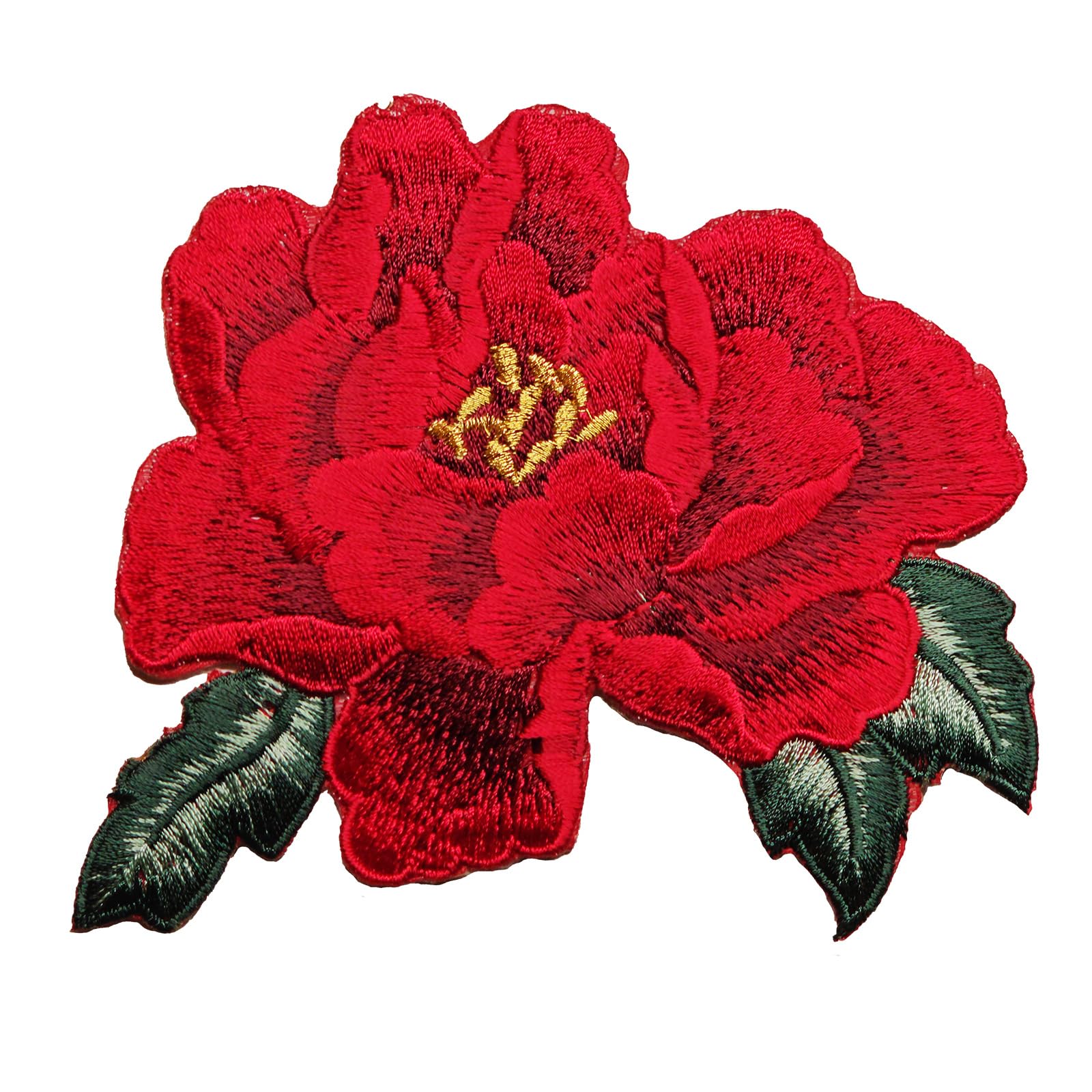 Amazon.com: Atensils Rose Iron On Patch Iron On or Sew On Patches ...