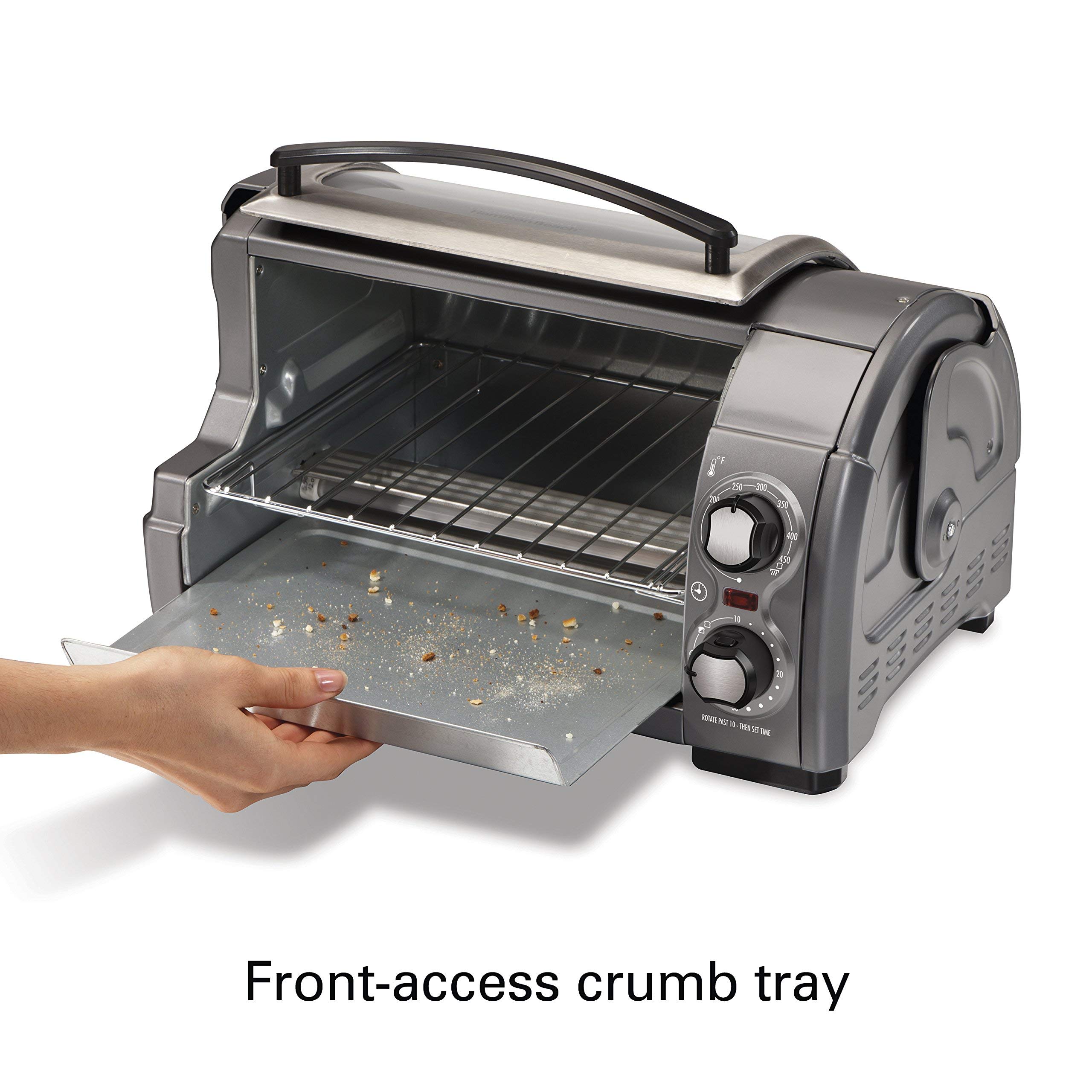 Amazon.com: Hamilton Beach 31344D Easy Reach With Roll-Top Door