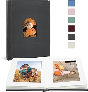 Amazon.com: Vienrose Premium Small Photo Album 4x6 for 30 Pictures ...