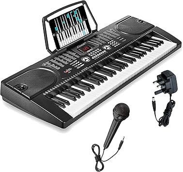 Crystals 61 Keys Teaching Type Electronic Keyboard Digital Music ...