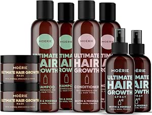 Moerie Mineral Shampoo and Conditioner Plus Hair Mask and Hair Spray ...