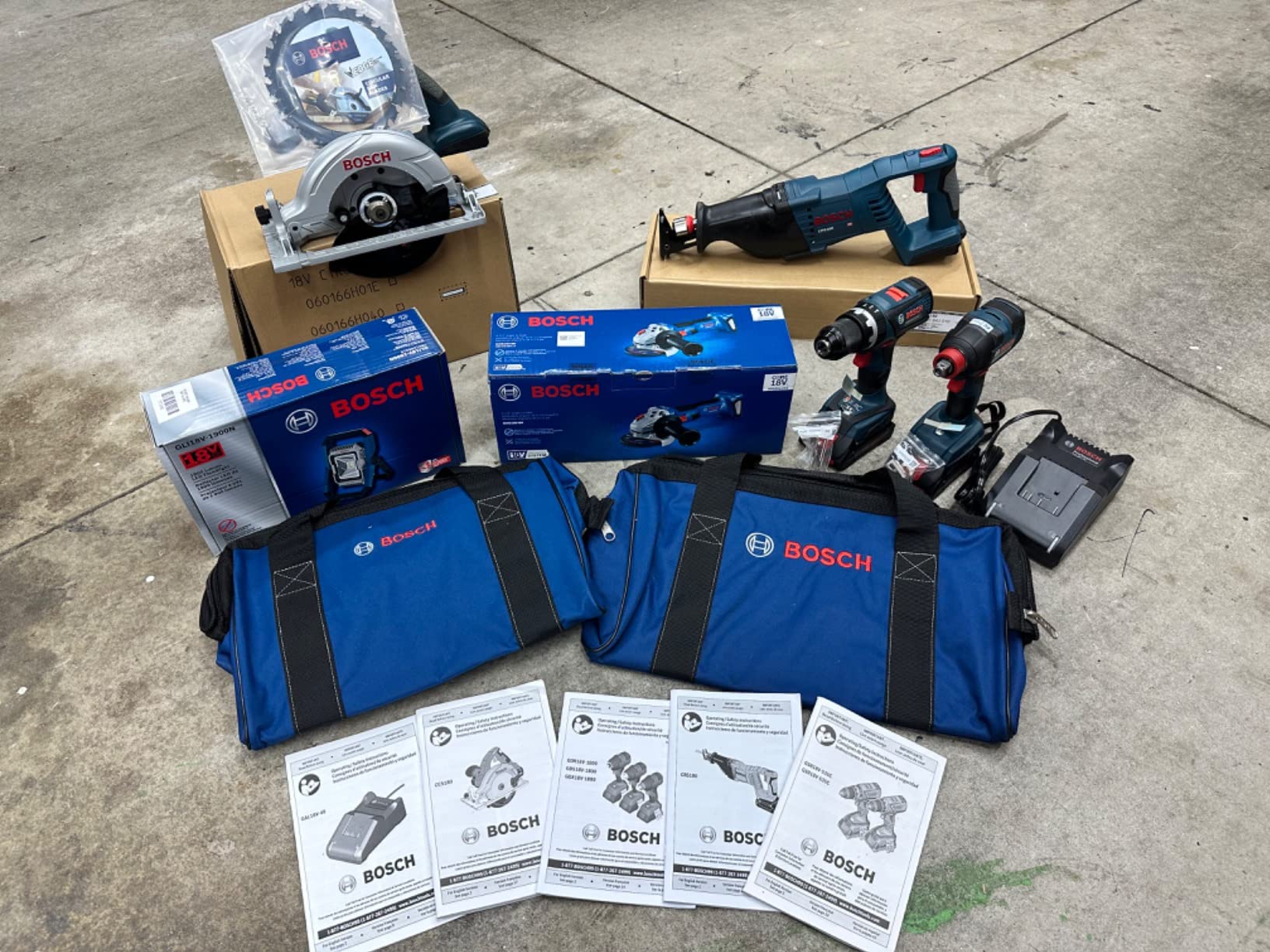 $24/mo - Finance BOSCH GXL18V-601B25 18V 6-Tool Combo Kit with 2-In-1 ...