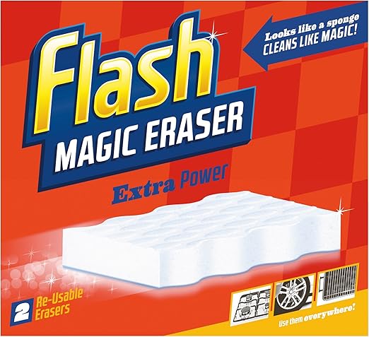 Flash Magic Eraser Extra Power Household Cleaner - (Pack of 2) : Amazon ...