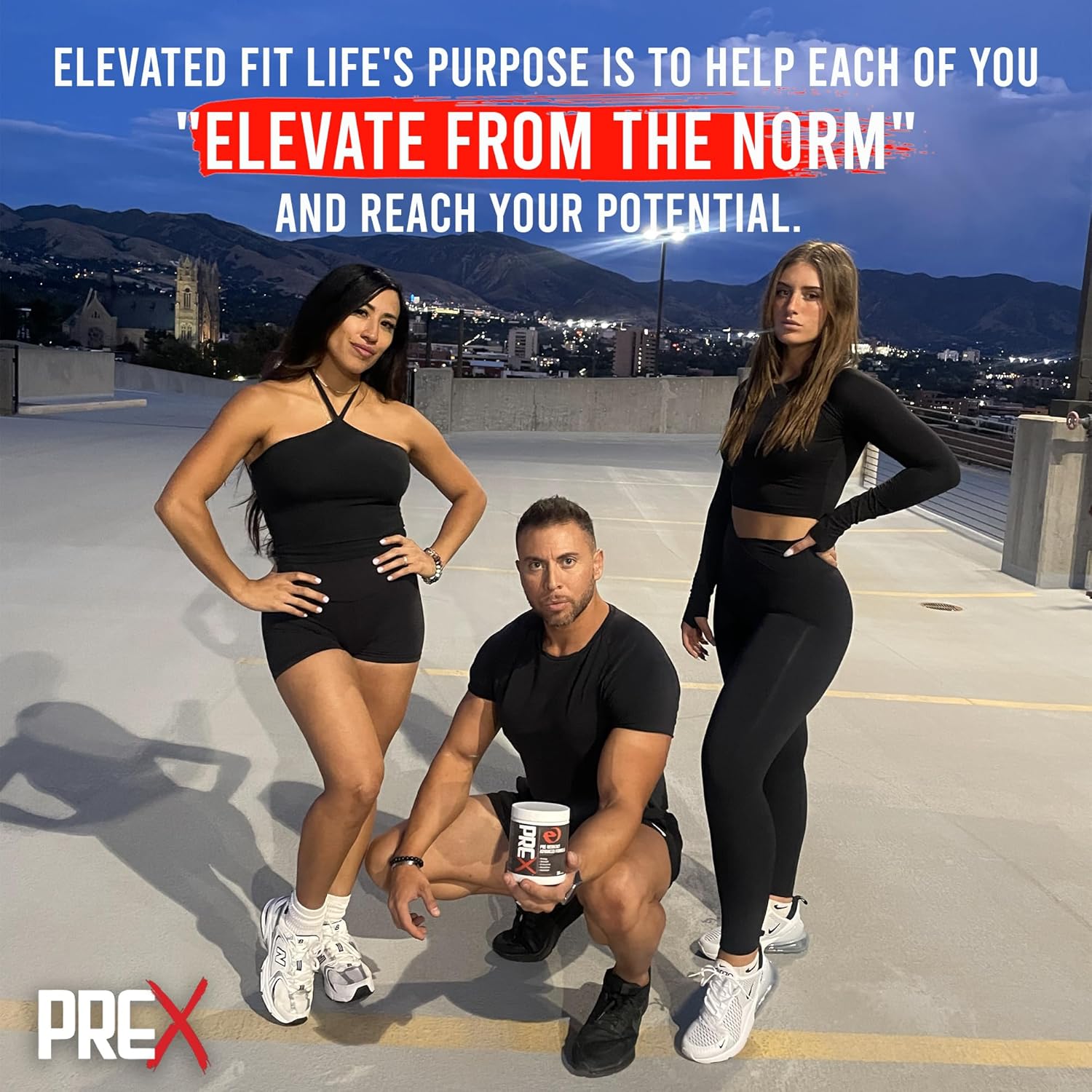 Elevated PREX – Fórmula avanzada para antes del entrenamiento, energía ...