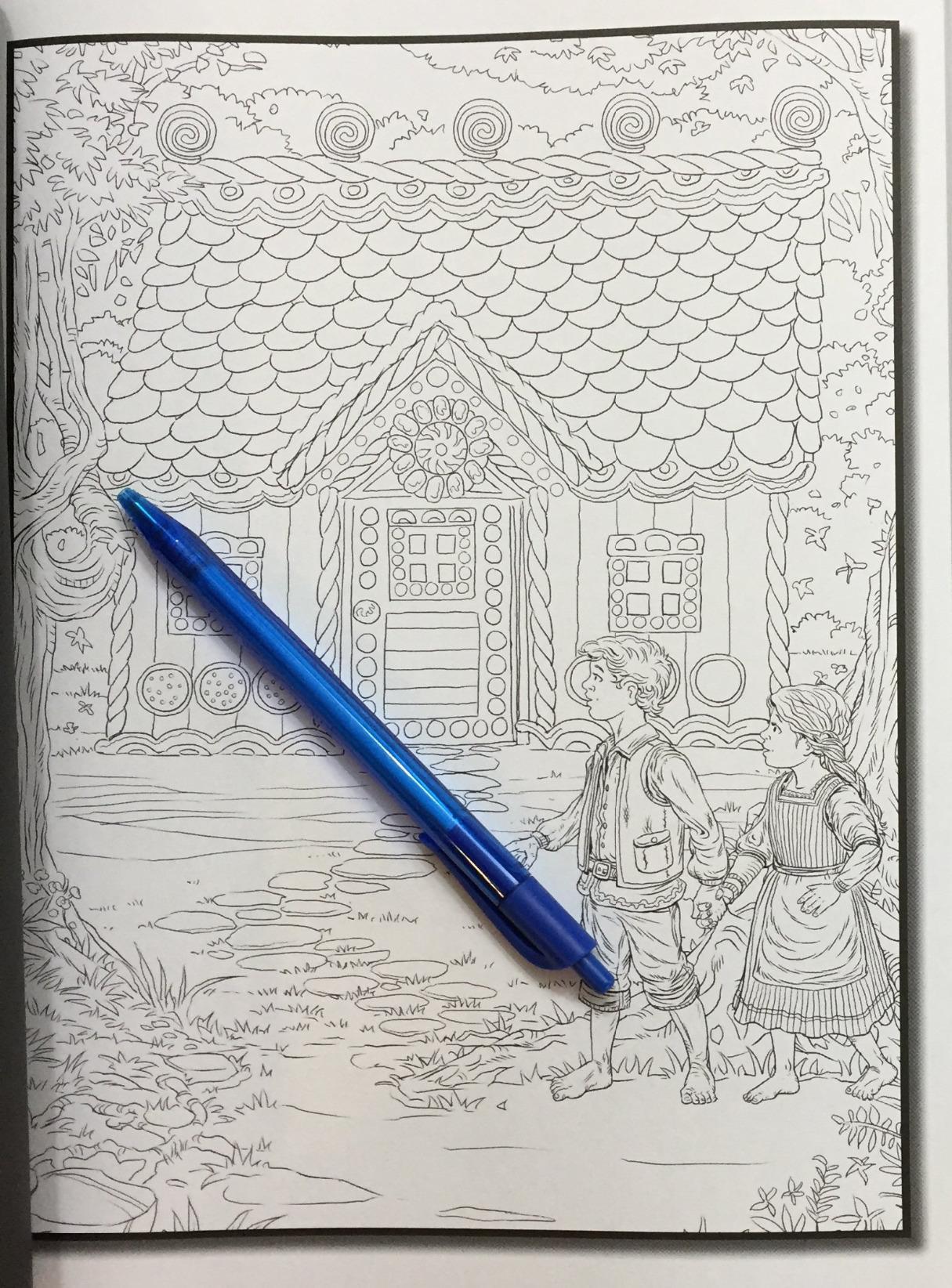 Amazon.com: Grimm Fairy Tales: An Adult Coloring Book with Classic ...