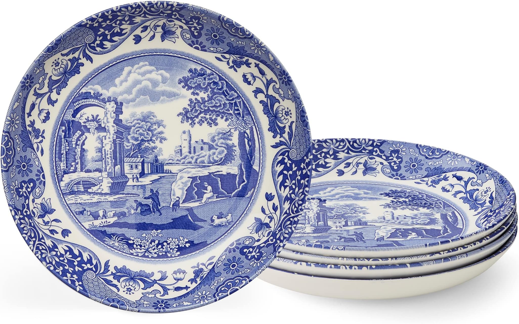 Amazon.com | Spode Blue Italian Collection Dip Dishes | Set of 3 Mini ...