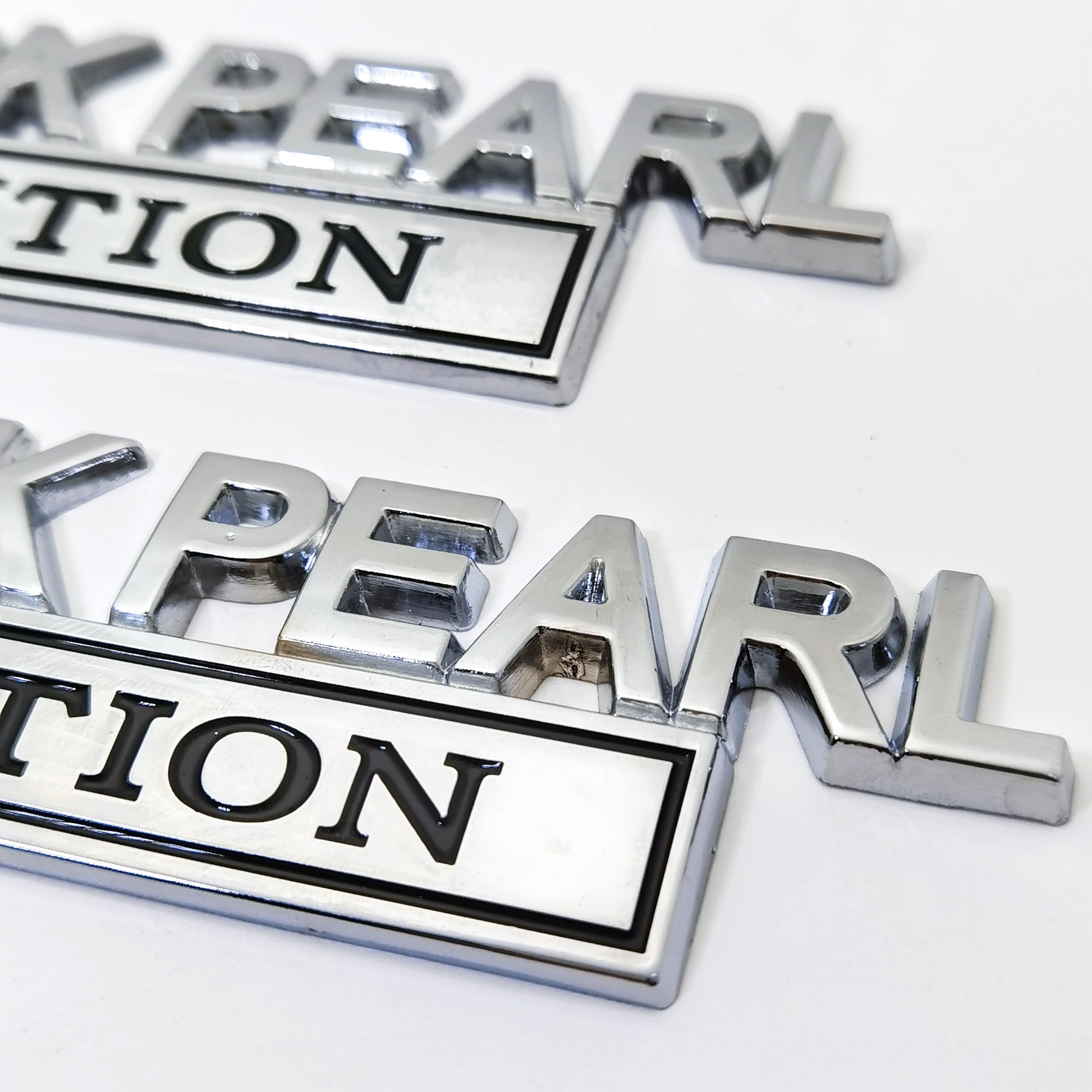 Snapklik.com : Classic Black Pearl Emblem Decal, Custom Full Metal 3D ...