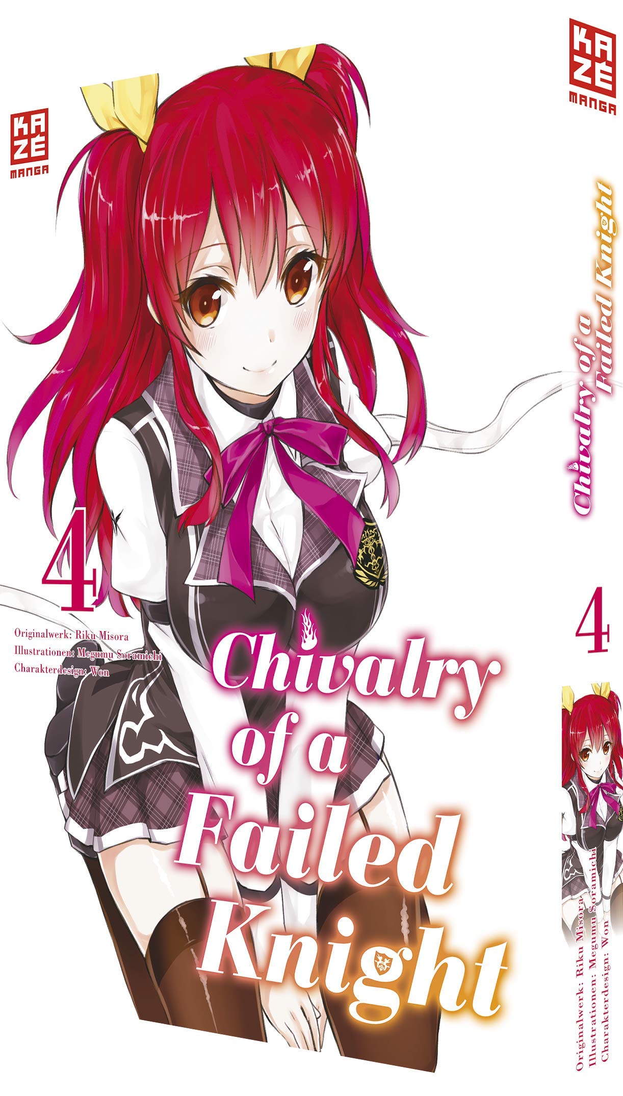 Chivalry of a Failed Knight 04: Soramichi, Megumu, Misora, Riku: 9782889511303: Amazon.com: Books