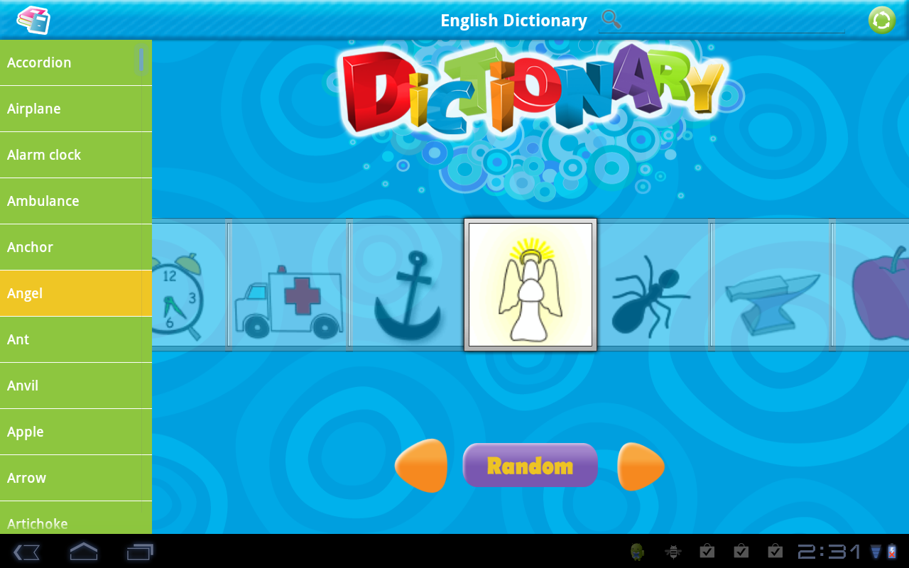 Picture Dictionary - App on Amazon Appstore