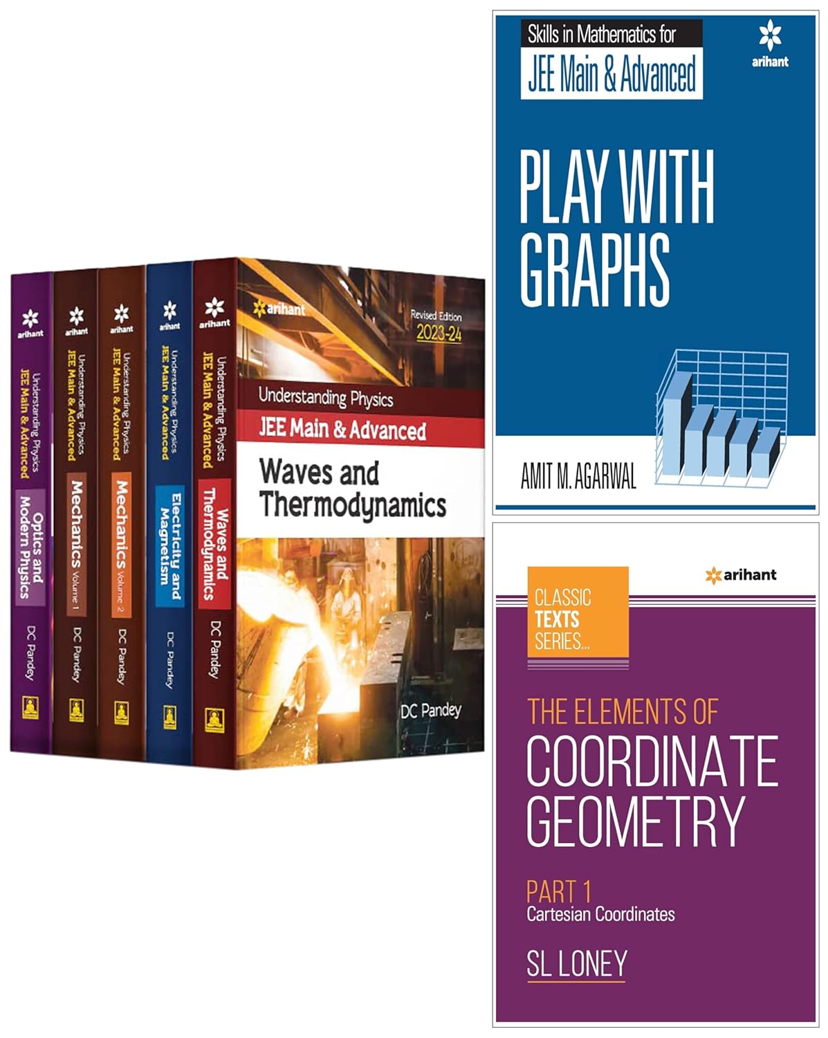 Buy Understanding Physics For Jee Main & Advanced (Set of 5 Books ...