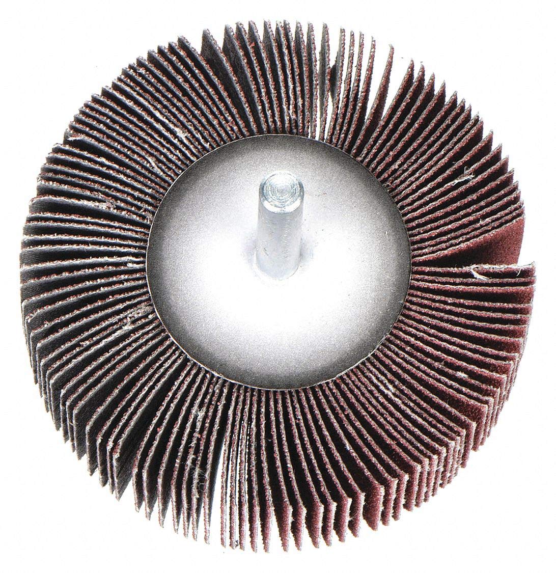 Flap Wheel, AO, 2x1x1/4 in Shank, 80G: Abrasive Flap Wheels: Amazon.com ...