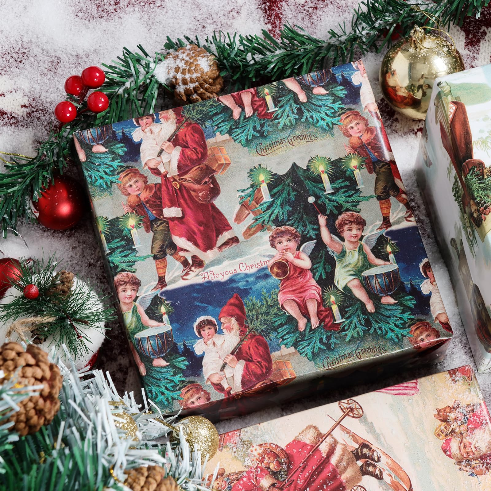 Victorian Wrapping Paper Designs