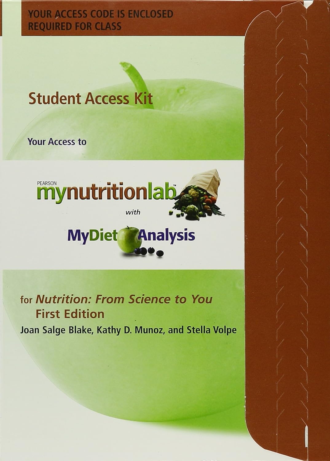 Amazon.com: MyNutritionLab with MyDietAnalysis Student Access Code Card ...