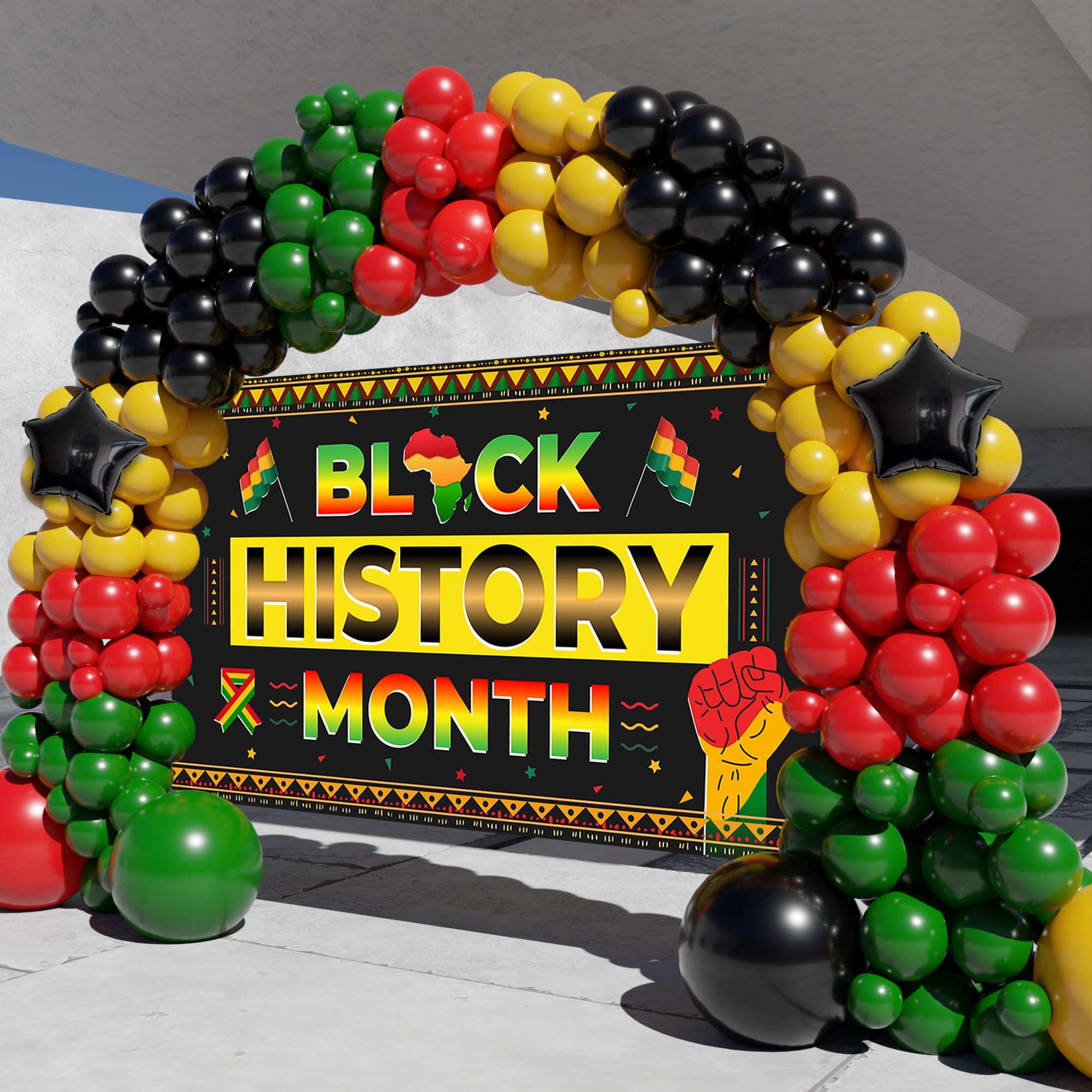 Amazon.com: KaKan Black History Month Decorations, 155PCS Black History ...