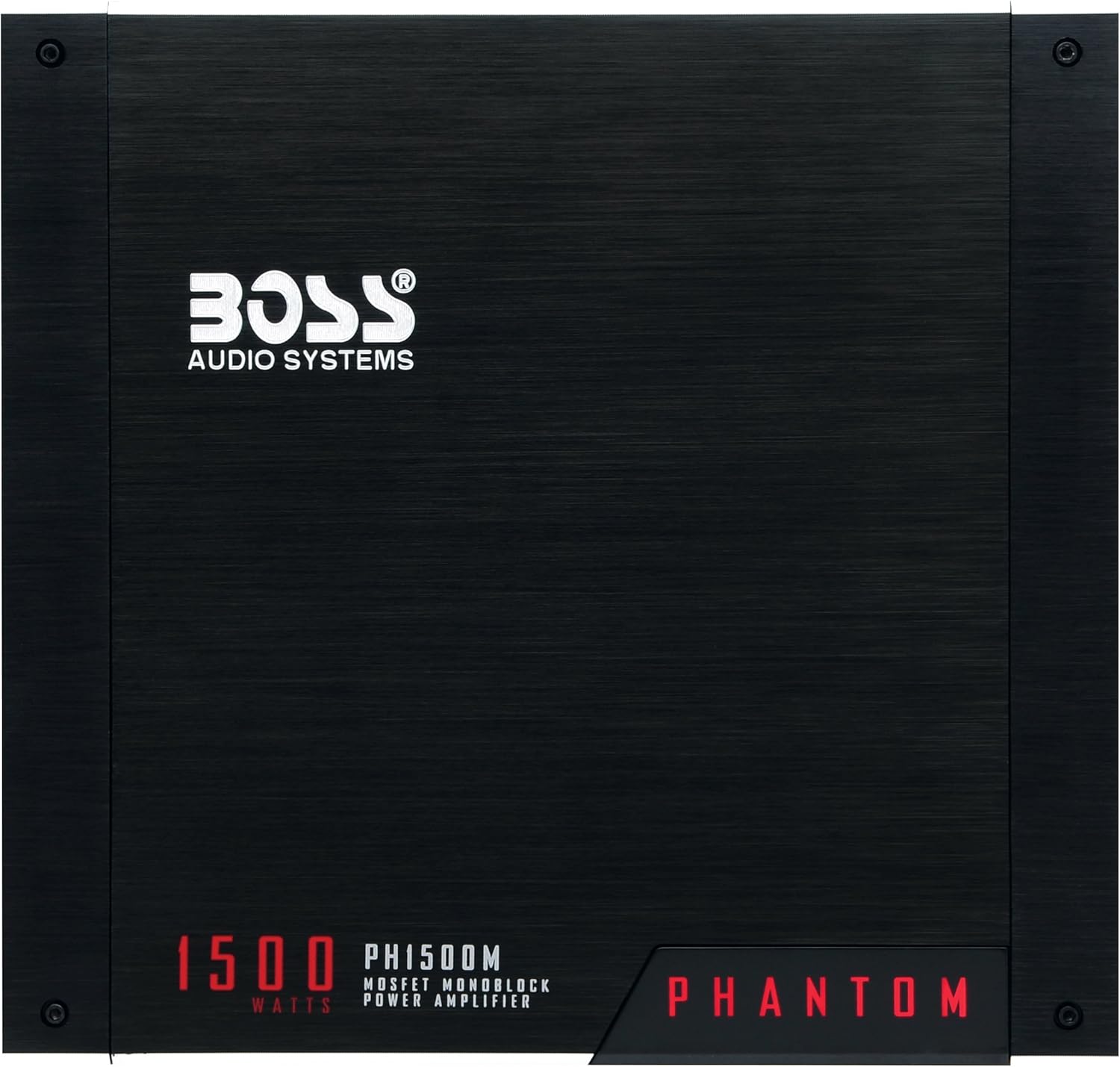 Boss Audio PH1500M 1500W Phantom Monoblock Remote Subwoofer Level ...