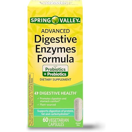 Amazon.com: Spring Valley Advanced Digestive Enzymes Probiotic ...