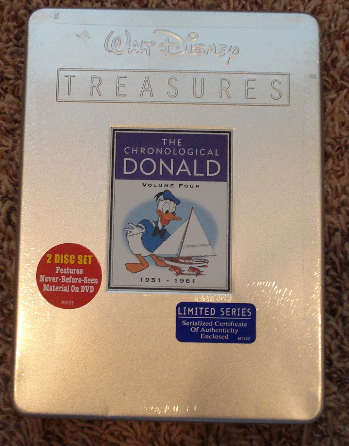 Amazon.co.jp: Walt Disney Treasures The Chronological Donald Volume ...