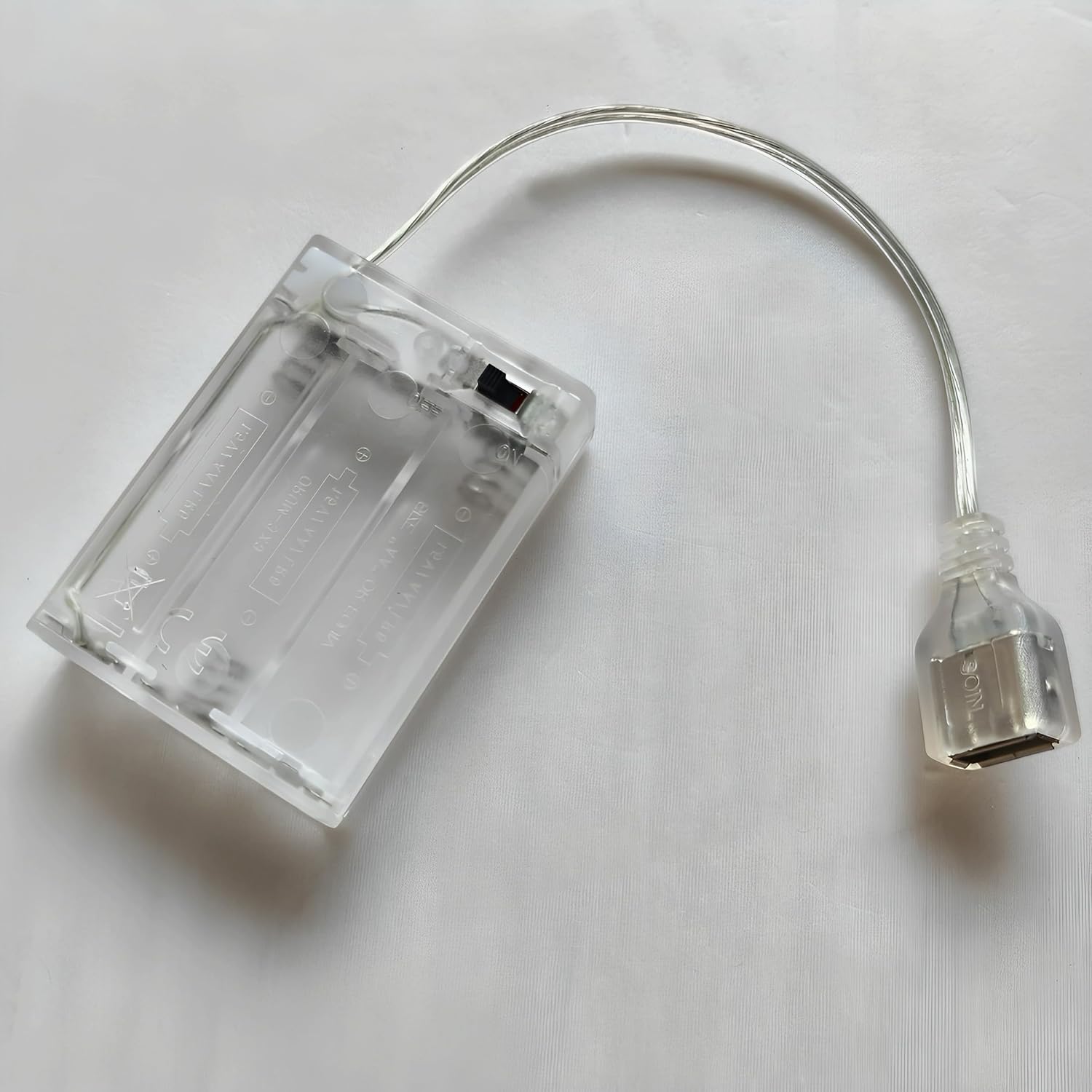 Amazon.com : Battery Pack for LED Neon Signs,5V USB Battery Box for ...