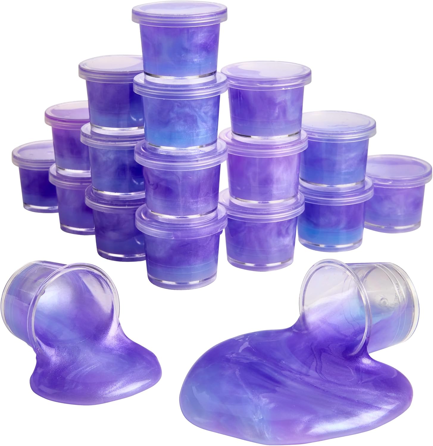 Amazon.com: Playbees Purple Princess Slime Mini Slime Party Favors Pink ...