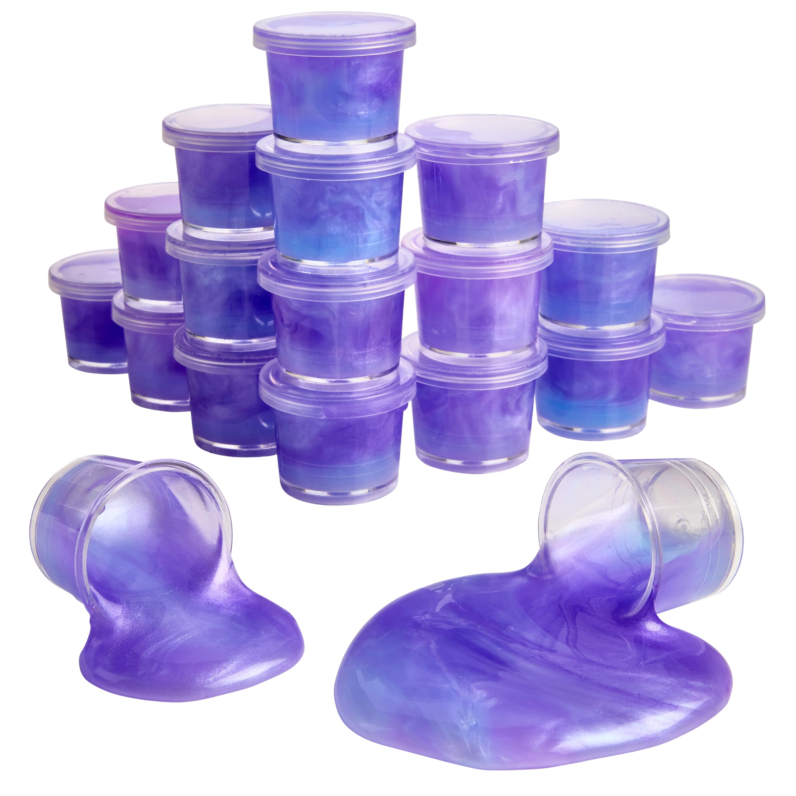Amazon.com: Playbees Purple Princess Slime Mini Slime Party Favors Pink ...