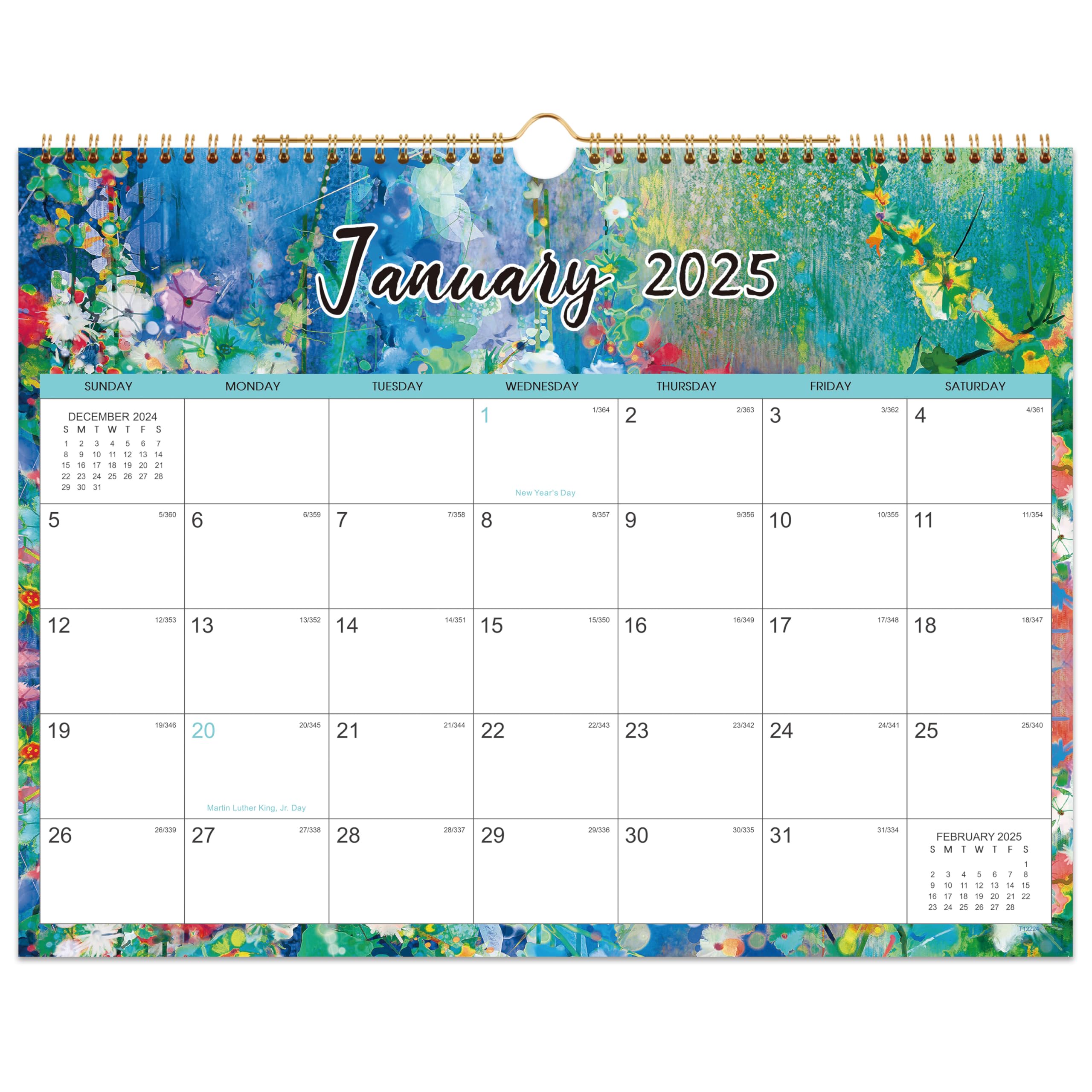 2025 Calendar Wall Calendar 2025 From Jan 2025 Dec 2025 | Desertcart ...