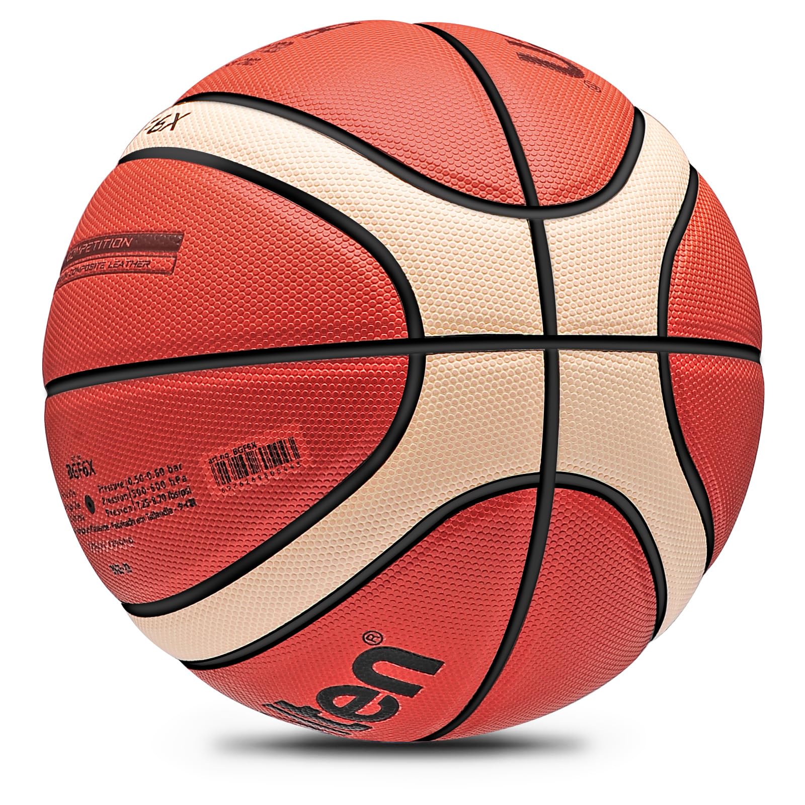 Snapklik.com : MOLTEN GF6X Basketball Recreational Ball