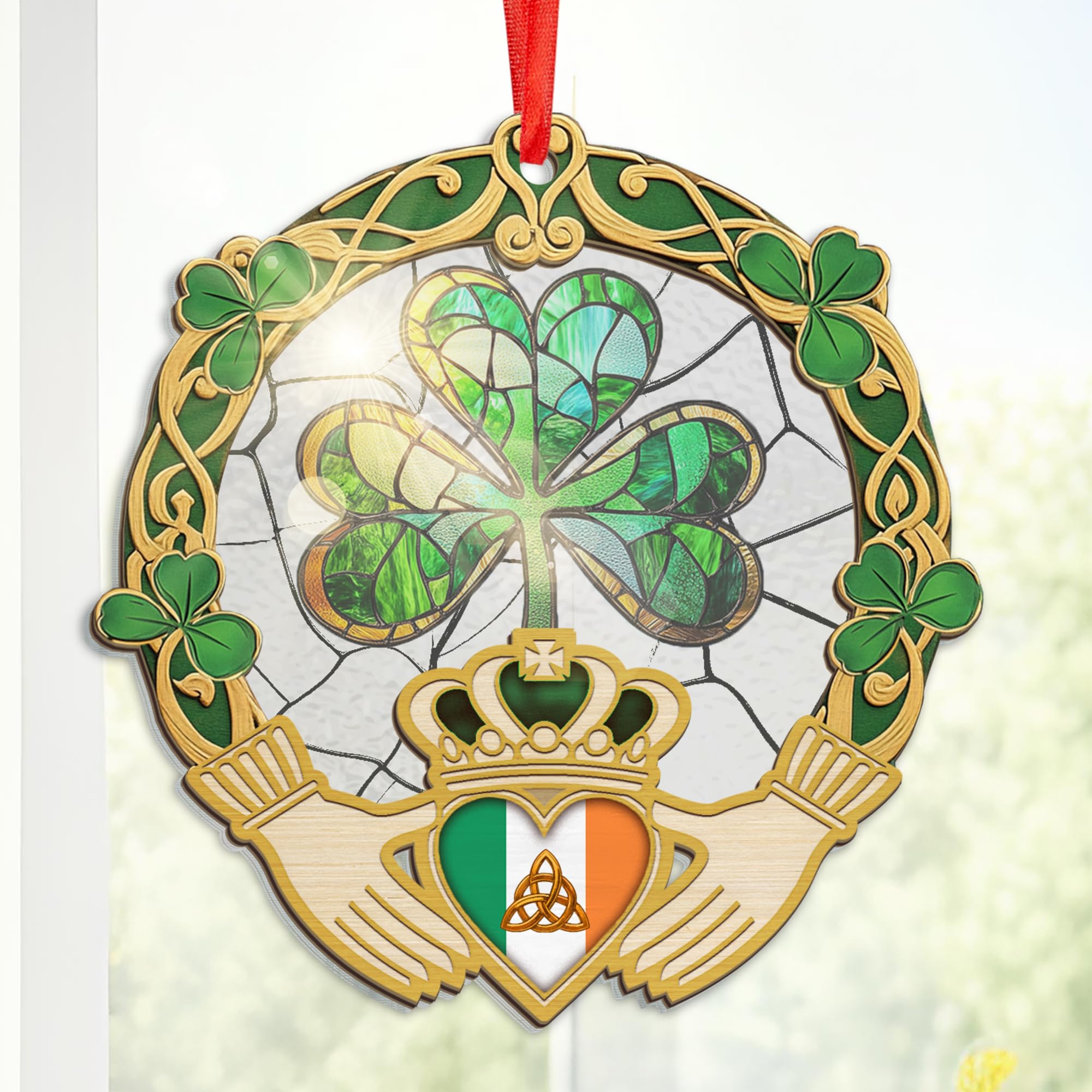 Amazon.com: FLAGWIX Irish Gifts for Women, Men - Christmas Ornaments ...