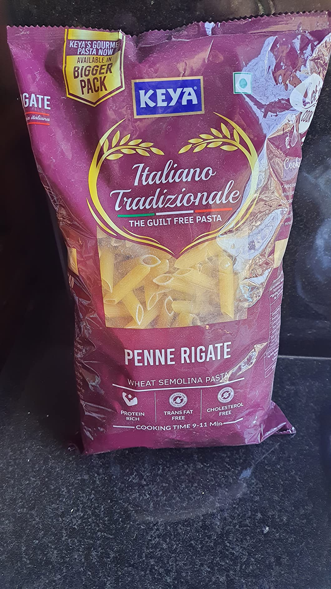 Keya Penne Pasta 1kg, 100% Durum Wheat Pasta | Vegetarian | No MSG ...