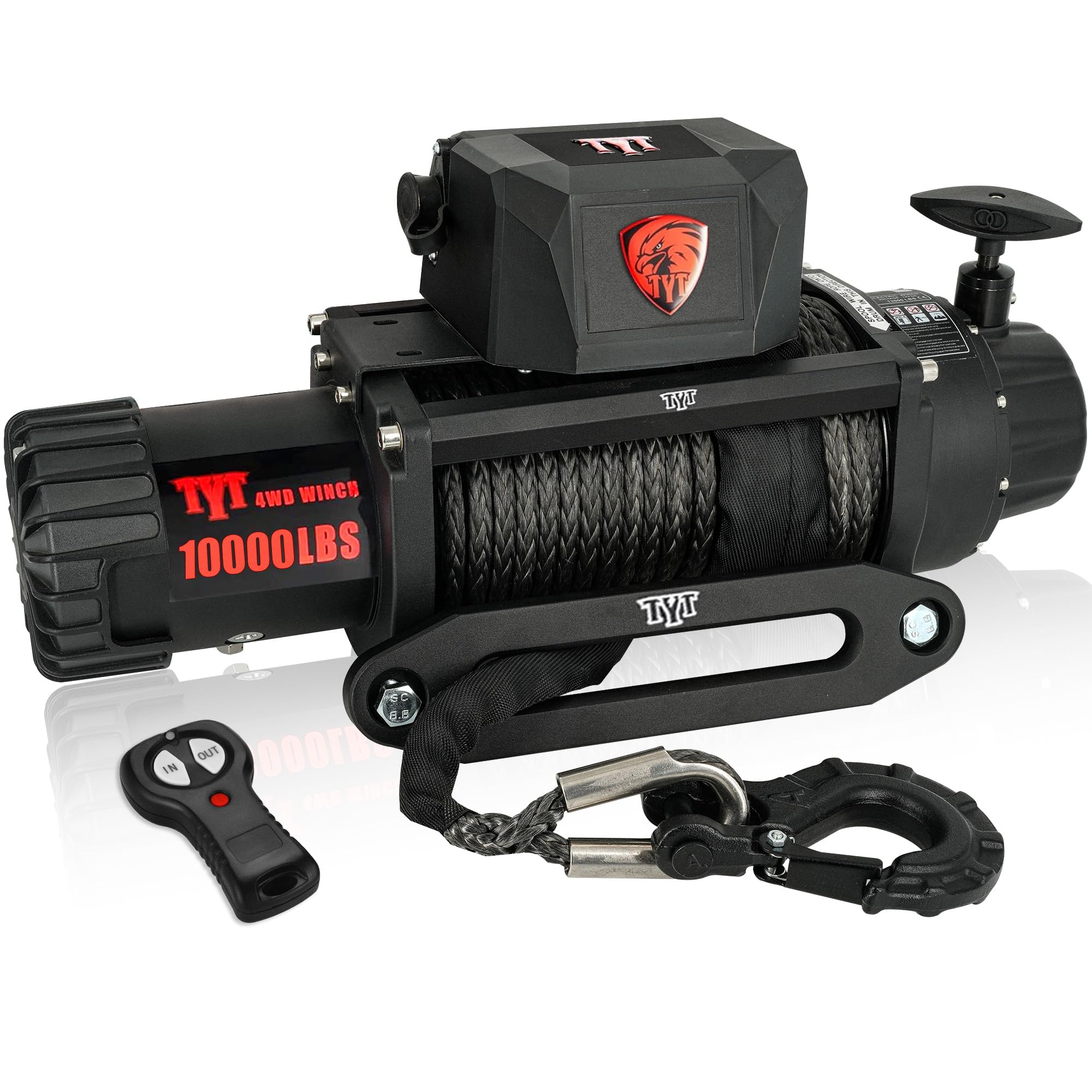 Snapklik.com : TYT 10000 Lb Electric Winch Kits, 12V Winch